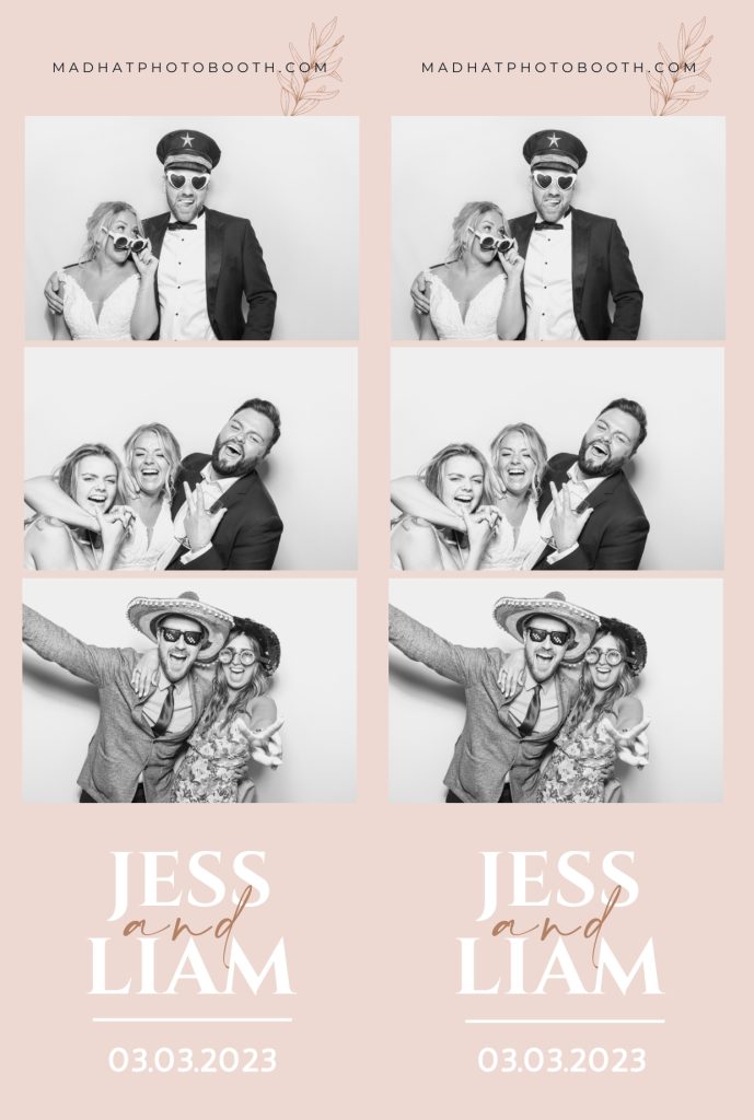 Custom photo booth prints | Cotswolds photo booth hire
