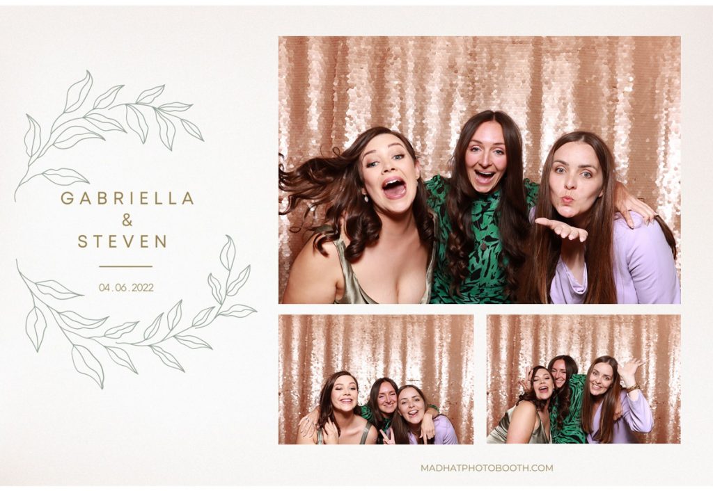 Custom photo booth prints | Cotswolds photo booth hire